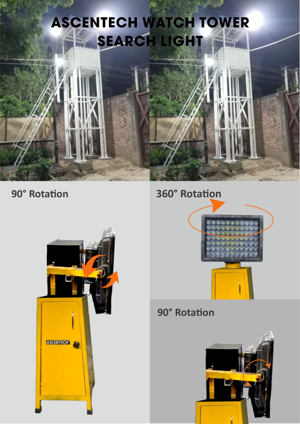Automatic Revolving Search Light